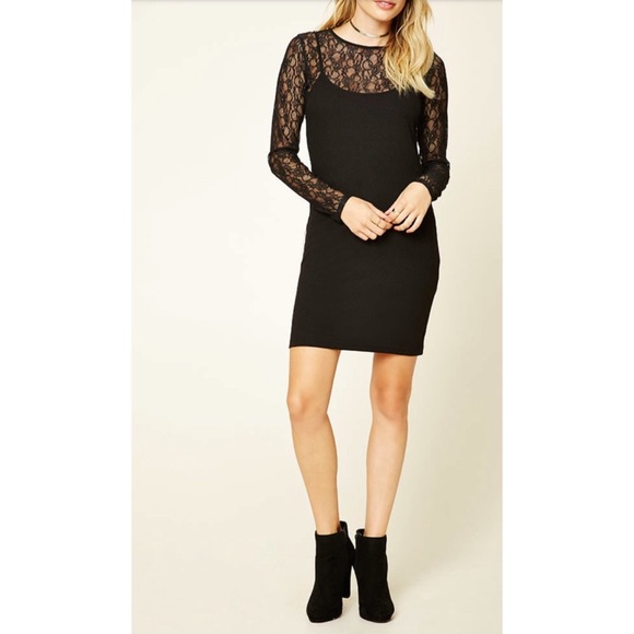 Dresses | Best Selling Bodycon Long Sleeve Mini Lace Dress | Poshmark